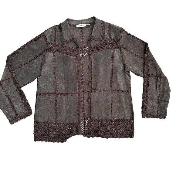 Carducci | Jackets & Coats | Vintage Carducci Suede Jacket Womens Boho ...